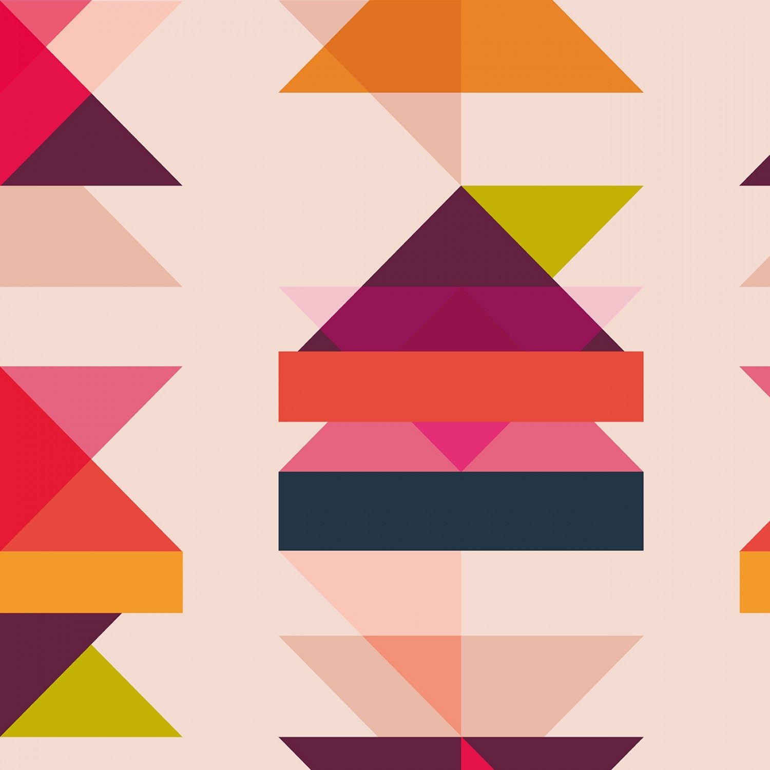 Retro Life 2 Geometric - 50 cm - Dandelion – lapp-elisa.com