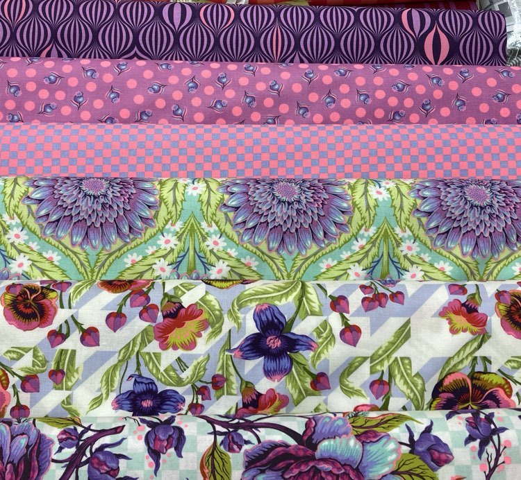 Untamed Nova, Cosmic, Moonbeam tygpaket (18x56) - Tula Pink – lapp ...